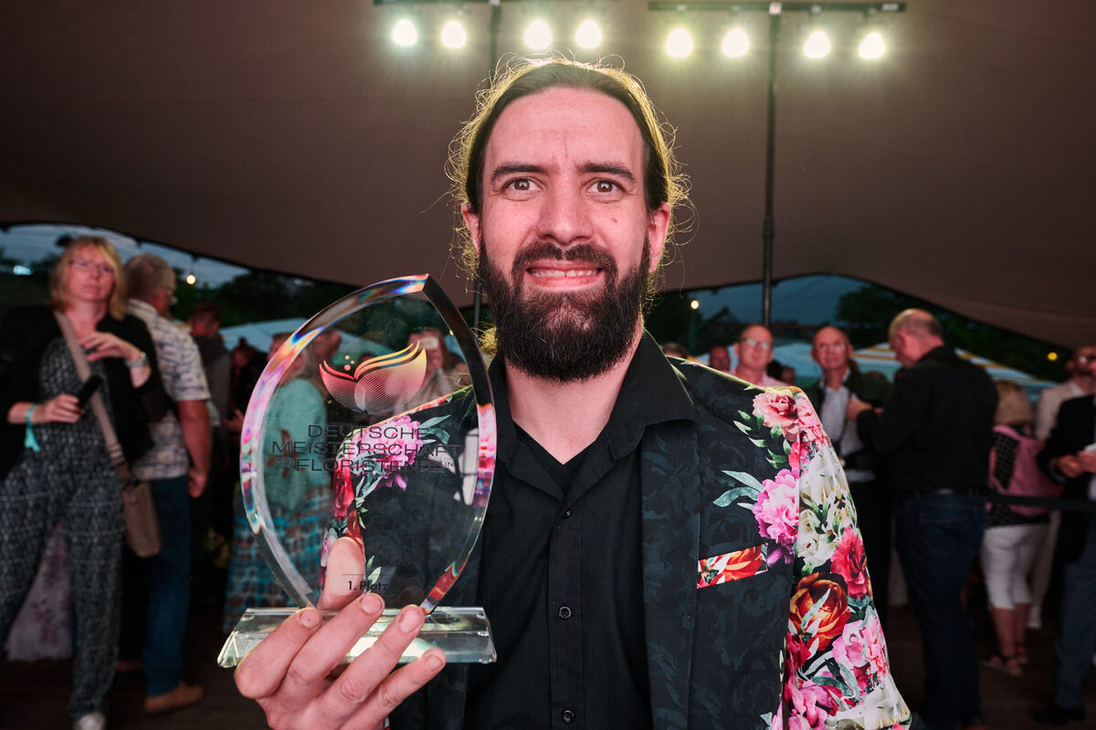 Christopher Ernst ist neuer Deutscher Meister der Floristen - florieren!