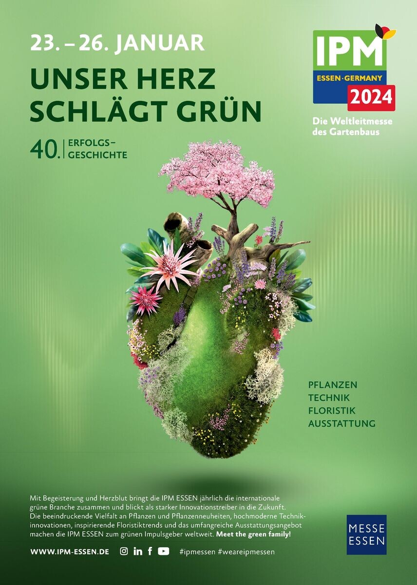 Neue Kampagne zum IPM-Jubiläum 2024 - florieren!